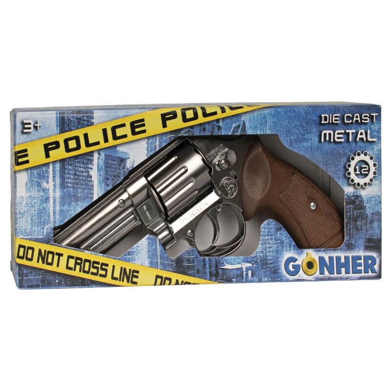 GONHER DIE CAST POLICE REVOLVER 12 SHOT – O.P. Taylor's